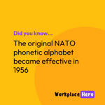 Introduction to the NATO Phonetic Alphabet